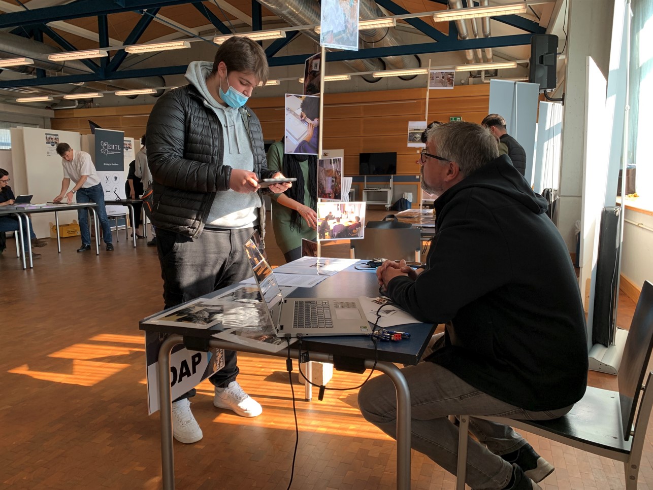 Foire des sections et des métiers am LJBM 2022 | Lycée Josy Barthel Mamer